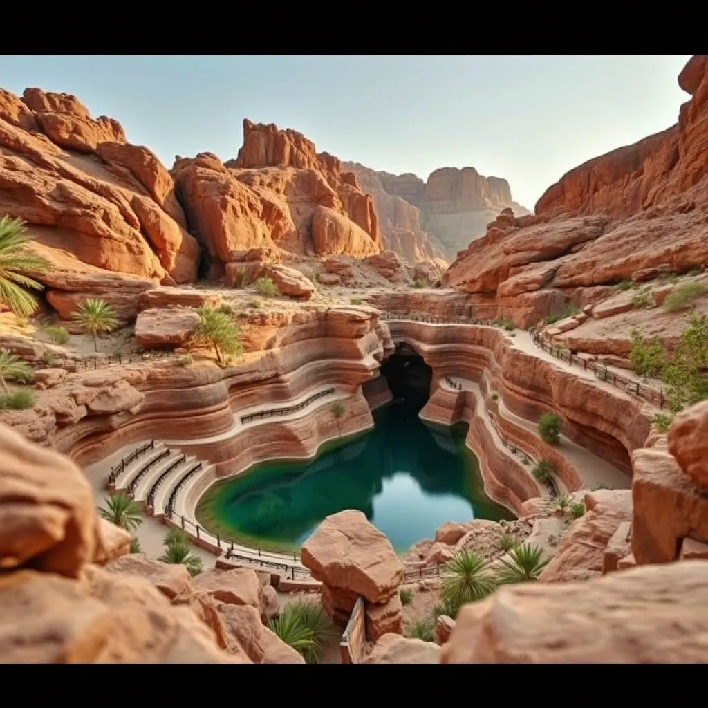 Discovering the Beauty of Wadi Shawka Pool